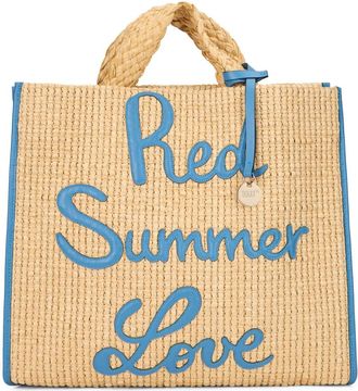 Red Valentino Femme, Sacs, Beige, Taille: ONE Size Summer Love Tote Bag