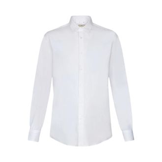 Liu Jo Homme, Chemises, Blanc, Taille: 2XL Chemise Popeline Stretch