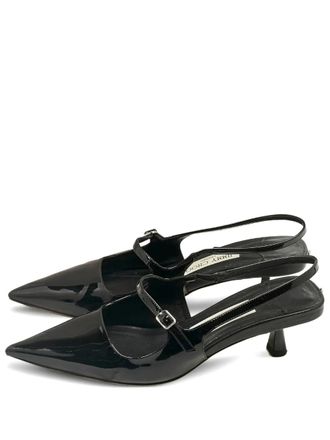 Jimmy Choo London escarpins pointus Didi &agrave; bride arri&egrave;re - Noir