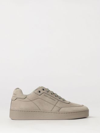 Saint Laurent Baskets basses SL/61 en cuir nubuck avec logo emboss&eacute;