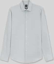 HUGO BOSS Regular Fit Businesshemd aus Baumwoll-Mix