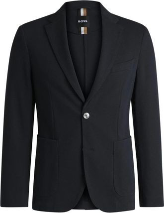 HUGO BOSS Homme, Vestes, Bleu, Taille: 2XL Blazer Coupe Slim