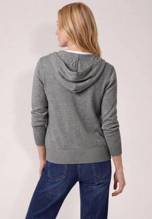 Cecil Cardigan mit Kapuze mit Tunnelzugband