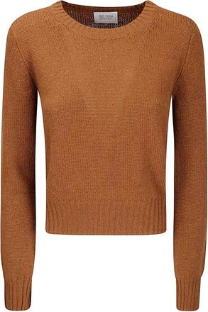 Be You Pull Col Rond - Marron