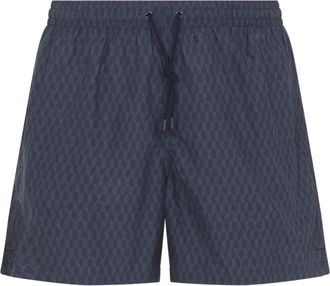 Canali Homme, Maillots de bain, Bleu, Taille: L Short de Bain