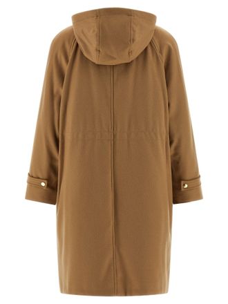 Max Mara Womens Beige Polyamide Parka Clothing