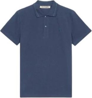 Trussardi Homme, Tops, Bleu, Taille: XL Polo Chemises