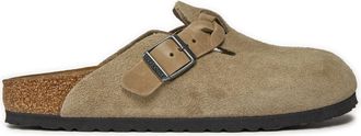 Birkenstock Pantoletten Birkenstock Boston Braided 1026694 Braun