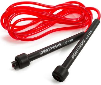 Sport-Thieme Speed Rope Classic | Verstellbare Seill&auml;nge, f&uuml;r hohe Geschwindigkeit, Sprungseil Fitness, Crossfit, Boxen, Ausdauertraining | 1 St&uuml;ck | Kunststoff-Gr