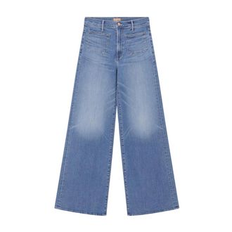 Mother Damen, Jeans, Blau, W28Gr&ouml;&szlig;e
