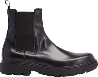 8 by YOOX LEATHER CHELSEA BOOT