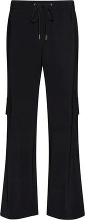Elena Miro Femme, Pantalons, Noir, Taille: 38 FR Pantalon Cargo Jambe Large