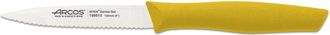 Arcos K&uuml;chenmesser Serrado - Edelstahl NITRUM, 100 mm - Obst und Gem&uuml;se Sch&auml;len - Rutschfester Polypropylen-Griff - Serie Nova