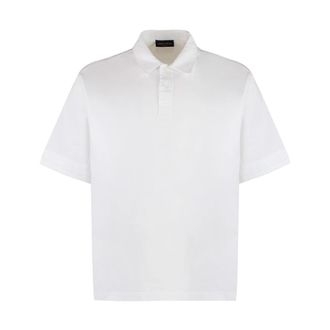 Roberto Collina Kurz&auml;rmeliges Poloshirt - - Tops - Herren - Wei&szlig; - L