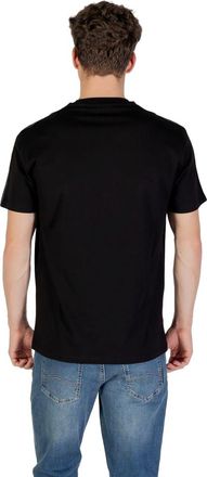 A|X Armani Exchange Cotton Crew Neck T-shirt - Black