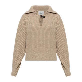 Isabel Marant Miranda Wollrollkragenpullover - - Knitwear - Damen - Beige - XS