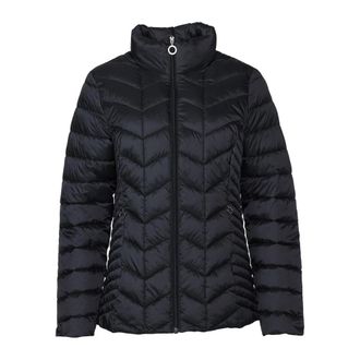 Danwear Luxuri&ouml;se Schwarze Daunenjacke Gunda 09 - - Jackets - Damen - Schwarzk - 4XL