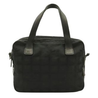 Chanel Pre-owned Vintage Nylon Tote Bag - - Pre-owned - Damen - Schwarzk - ONE SIZE