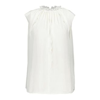 Marc Cain Damen, Blusen & Hemden, Wei&szlig;, XLGr&ouml;&szlig;e