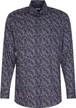 Seidensticker Herren Regular Fit Langarm Hemd, Grau, 48