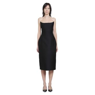 Balenciaga Midi Bustier Dress
