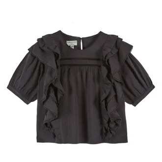 Emile Et Ida Blouse Volants Coton Emile et Ida