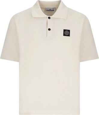 Stone Island Homme, Tops, Beige, Taille: XL Micro Stitch Soft Cotton Polo