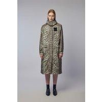 Ganni Flyweight Nylon Leo Long Parka Print