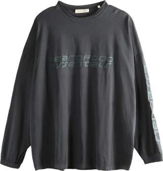 Fear of God Homme, Sweatshirts et sweats &agrave; capuche, Gris, Taille: XL T-shirt &agrave; manches longues