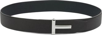 Tom Ford Homme, Accessoires, Brun, Taille: 95 CM T Icon Belt