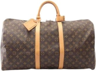 Louis Vuitton unisex, Pre-owned, Brun, Taille: ONE Size Sac Week-end en Toile Pre-owned
