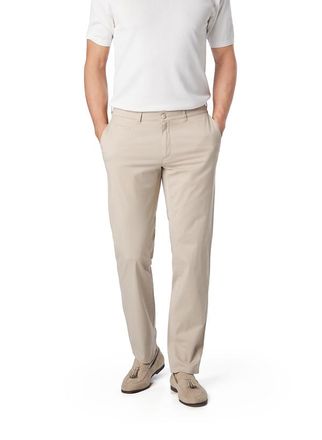 Brax Brax Herren Hosen beige Baumwoll-Stretch