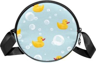 Generic Sac &agrave; bandouli&egrave;re Circle pour femme, petit sac &agrave; bandouli&egrave;re avec fermeture &eacute;clair, bretelles r&eacute;glables, sac &agrave; main rond d&eacute;contract&eacute; pour femmes et fi