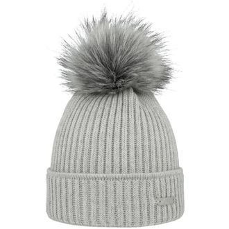 Eisglut Damen Shellyl Merino M&uuml;tze, Silber Mel., Einheitsgr&ouml;&szlig;e EU