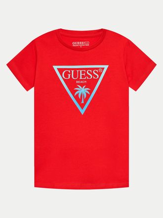 Guess T-Shirt L4GI33 J1311 Rot Regular Fit