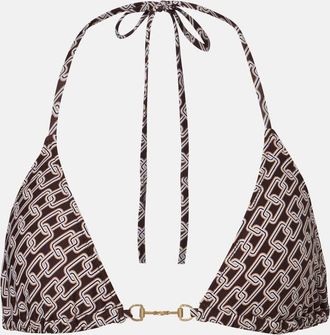 Melissa Odabash Bedrucktes Bikini-Oberteil Menorca