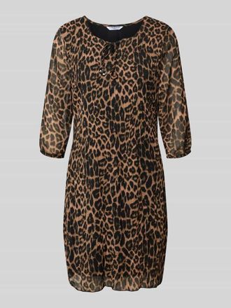 Zabaione Knielanges Kleid mit Schl&uuml;ssellochausschnitt