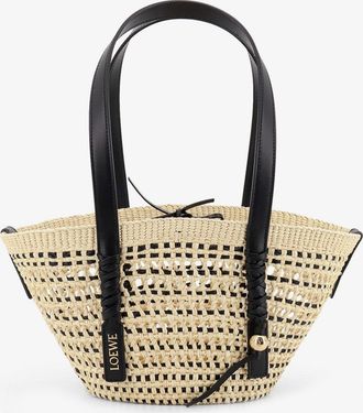 Loewe Paulas Ibiza -Braid Basket Small Iraca Palm Leaf Shoulder Bag - LOEWE - gender_Woman