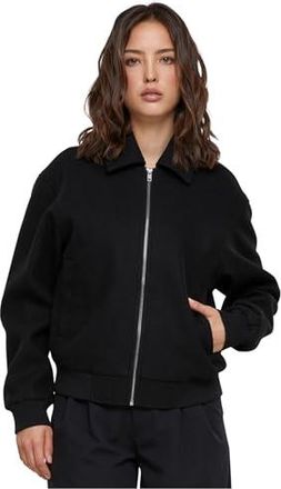 Urban Classics Ladies Boxy Jacket, Jacket Femme, Black