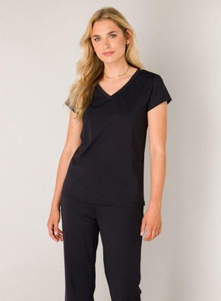 Base Level T-Shirt Tilly mit V-Ausschnitt