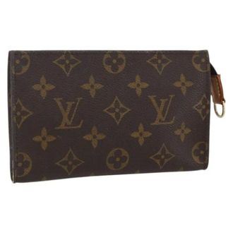 Louis Vuitton Pochette en toile Pre-owned - Femme - Pre-owned - Brun - Taille: ONE Size