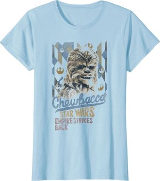 Star Wars Empire Strikes Back Chewbacca Rebel Portrait T-Shirt
