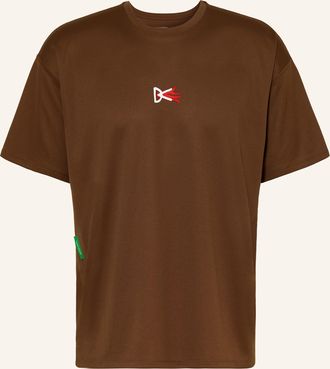 District Vision Laufshirt braun