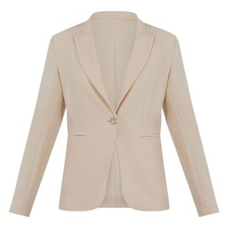 Simona Corsellini Damen, Jacken, Beige, MGr&ouml;&szlig;e