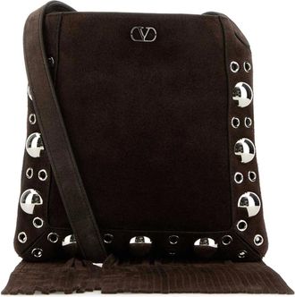 Valentino Garavani Femme, Sacs, Brun, Taille: ONE Size Small Nellc&ocirc;te Sac bandouli&egrave;re