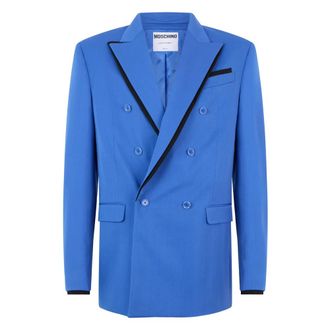 Moschino Blazer im Doppelreiher-Design - - Jackets - Herren - Blau - 2XL