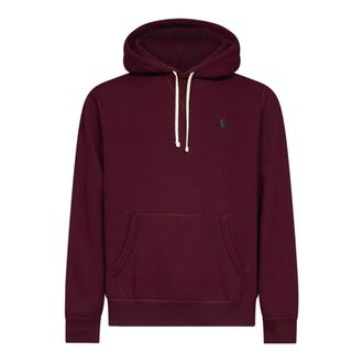 Polo Ralph Lauren Fleece Hoodie - - Sweatshirts & Hoodies - Herren - Rot - L