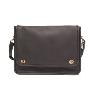 Coach unisex, Pre-owned, Brun, Taille: ONE Size Sac bandouli&egrave;re en cuir Pre-owned