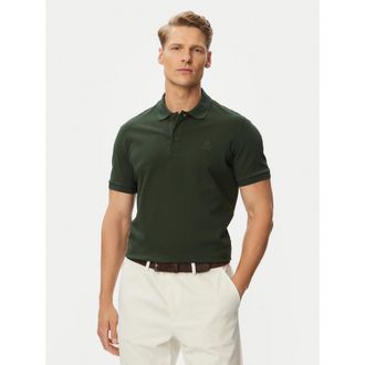 Beverly Hills Polo Club Poloshirt P-SS26M-P42560 Dunkelgr&uuml;n Regular Fit