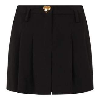 Moschino Damen, Shorts, Schwarzk, LGr&ouml;&szlig;e